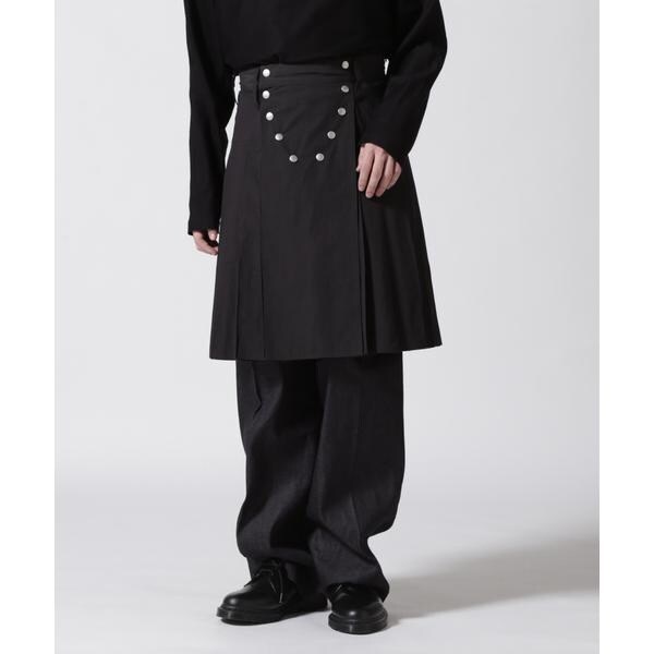 ガーデン（GARDEN）/BIBLIOTHERK／ビブリオテーク／GERMAN PLEATED SKIRT