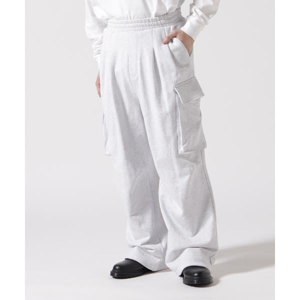 ガーデン（GARDEN）/Toironier／トワロニエ／”2Tuck Sweat Cargo Pants”