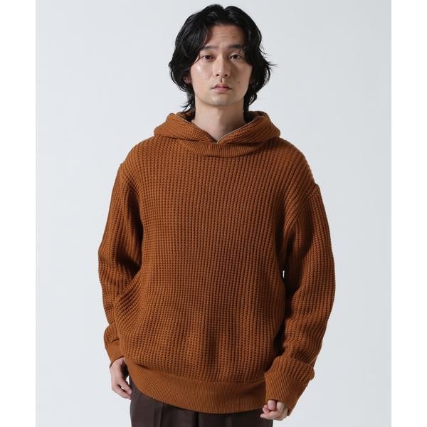 ガーデン（GARDEN）/Toironier／トワロニエ／Zip Waffle Knit Hoodie