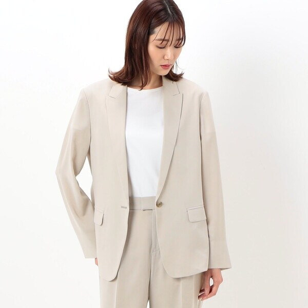 コムサ（COMME CA）/〔 TALLサイズ 〕 【セットアップ対応】ドライトリアセクロス ジャケット