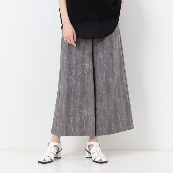 コムサ（COMME CA）/ヴィンテージデニム柄ハイテンション パンツ