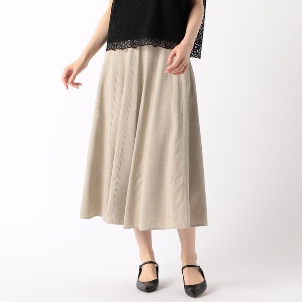 コムサ（COMME CA）/〔 TALLサイズ 〕 【セットアップ対応】ナチュラルオックス スカート