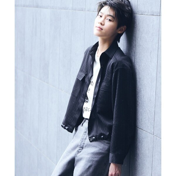 コムサ（COMME CA）/〔 TALLサイズ 〕【ブライトリーセットアップ】スーピマバイオシルスムース Tシャツ