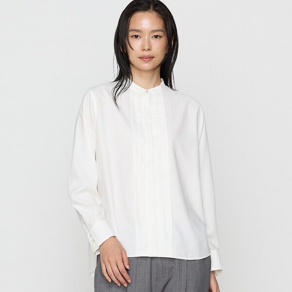 コムサ（COMME CA）/フルダルスパンマイクロピーチ ブラウス