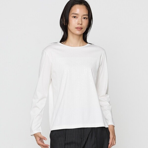 コムサ（COMME CA）/アルビニスタスムース プルオーバー