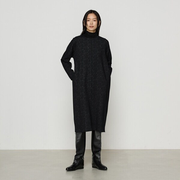 コムサ（COMME CA）/〔 Sサイズ 〕 ウールリバーツイード調 ワンピース