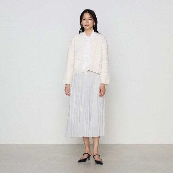 コムサ（COMME CA）/【セットアップ対応】ソフトチュール×オーガンジー