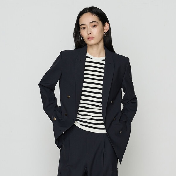 コムサ（COMME CA）/〔 TALLサイズ 〕 【セットアップ対応】T／W2WAYストレッチ ジャケット