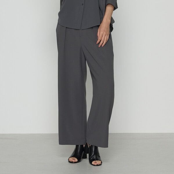 コムサ（COMME CA）/【セットアップ対応】ストレッチカラミ パンツ