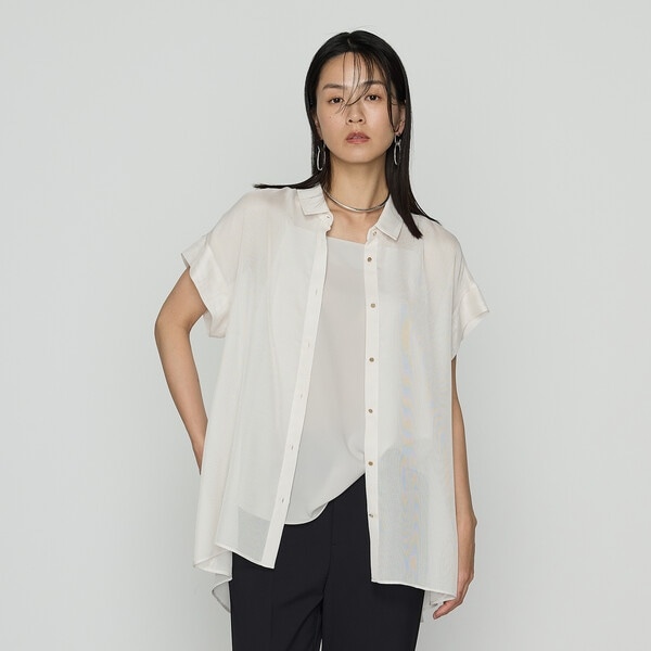 コムサ（COMME CA）/〔 TALLサイズ 〕 ドライカラミ／クリアスムース シャツ