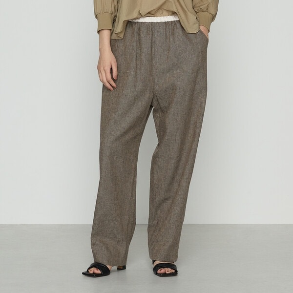 コムサ（COMME CA）/リネンコットン パンツ