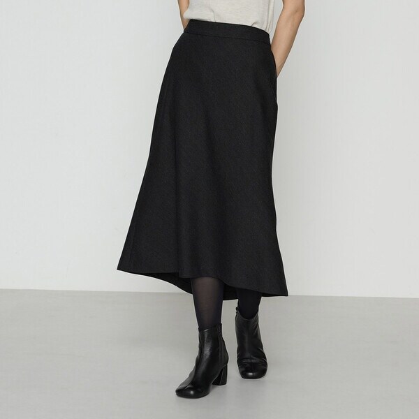 コムサ（COMME CA）/【セットアップ対応】トリアセウールフラノ スカート