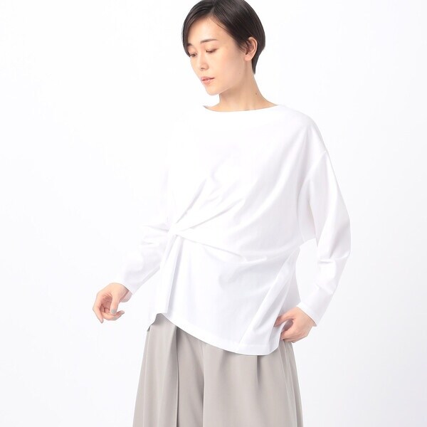 ギャバジン K．T（Gabardine K．T）/ハイゲージポンチ タックプルオーバー