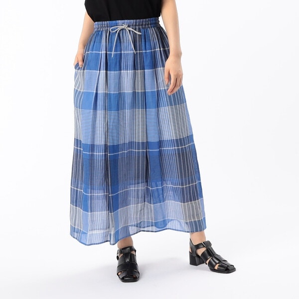 ギャバジン K．T（Gabardine K．T）/ラミーコットンチェック スカート