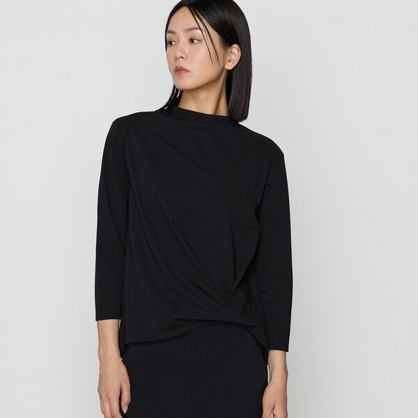 ギャバジン K．T（Gabardine K．T）/〔 +サイズ 〕 ポンチ ワンタックプルオーバー