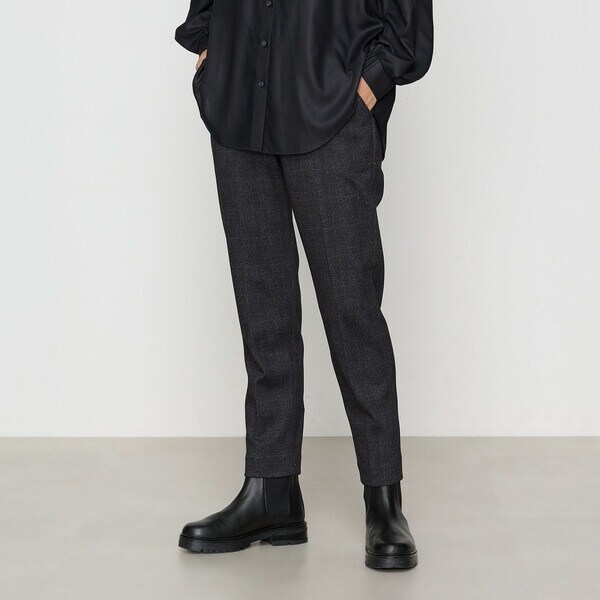 ギャバジン K．T（Gabardine K．T）/〔 +サイズ 〕 ハイテンション のびのびあったか裏起毛パンツ