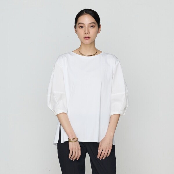 ギャバジン K．T（Gabardine K．T）/プレーティング天竺 ドッキングプルオーバー