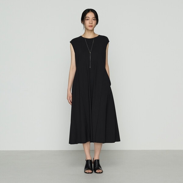 ギャバジン K．T（Gabardine K．T）/ユーロジャージー フィット＆フレアワンピース