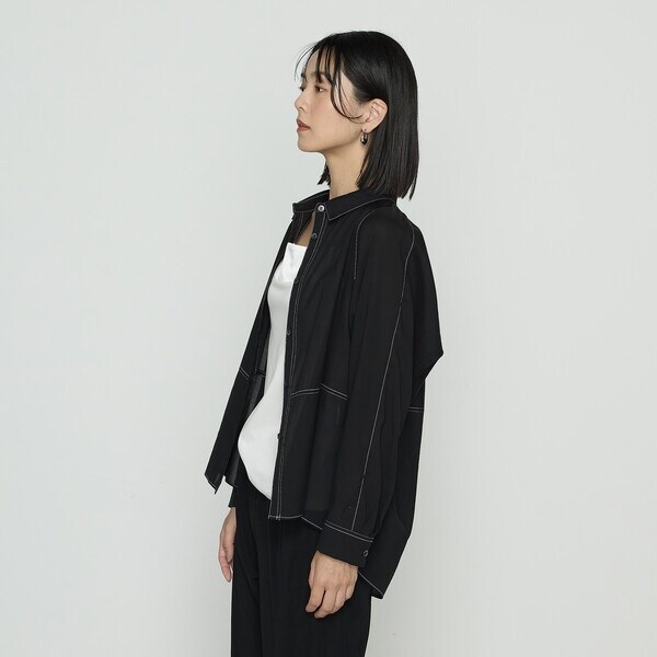 ギャバジン K．T（Gabardine K．T）/〔 +サイズ 〕 ドライオーガンジー