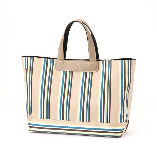 K．T キヨコ タカセ/ストライプ柄 トートバッグ