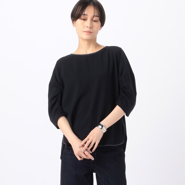 K．T キヨコ タカセ（K．T KIYOKO TAKASE）/2WAYストレッチジョーゼット ブラウス