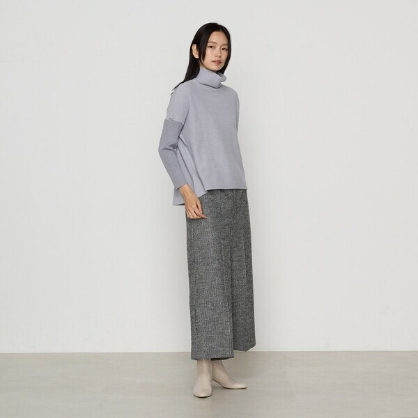 ウールブークレー ボトルネックプルオーバー／K.T キヨコ タカセ（K.T