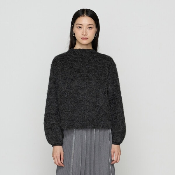 K．T キヨコ タカセ（K．T KIYOKO TAKASE）/〔 TALLサイズ 〕 アルパカ混ジャージー ボトルネックプルオーバー