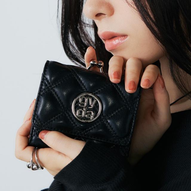 ジェイダ（GYDA）/GYDA (ジェイダ) DOUBLE QUILTONG 口金ミニ財布 GY−W352