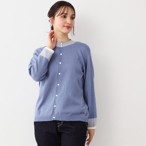 ローラ アシュレイ（LAURA ASHLEY）/【WEB限定色！日本製ワンマイルウエア】 コットン コンパクトヤーン カーディガン