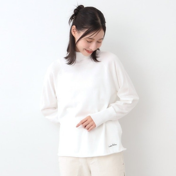ローラ アシュレイ（LAURA ASHLEY）/【日本製ワンマイルウエア】コンパクトヤーン ハイネックプルオーバー
