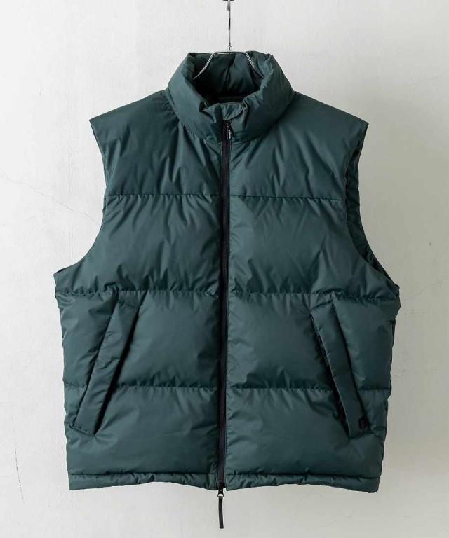 プラスフェニックス（plus phenix）/ +phenix QUILTING DOWN VEST キルティング ダウンベスト