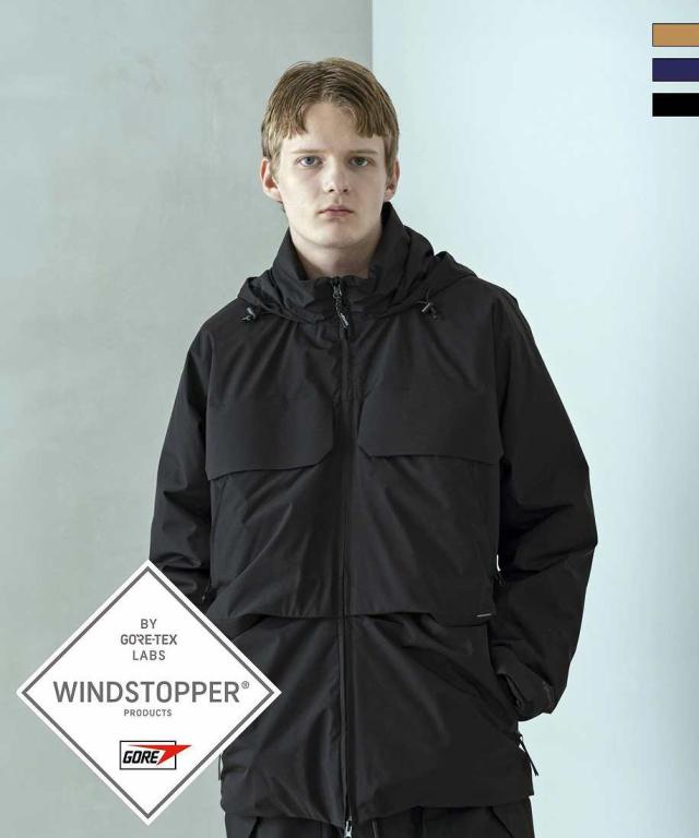 プラスフェニックス（plus phenix）/ +phenix インスレーションジャケット ウィンドストッパー