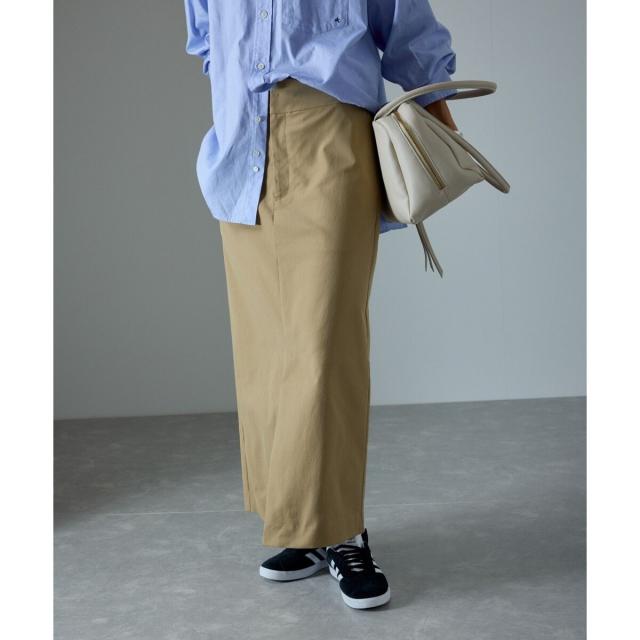 サロン アダム エ ロペ（SALON adam et rope’ ）/ハイウエストナロースタイルアップスカート