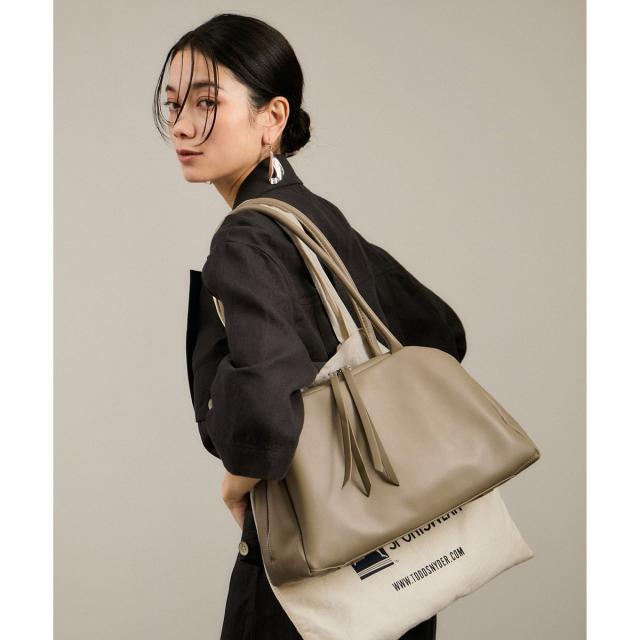 サロン アダム エ ロペ（SALON adam et rope’ ）/ソフトレザーミドルボストンバッグ 2