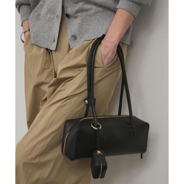 サロン アダム エ ロペ（SALON adam et rope’ ）/ミニポーチ付きスプリットレザーワイドバッグ / 追加