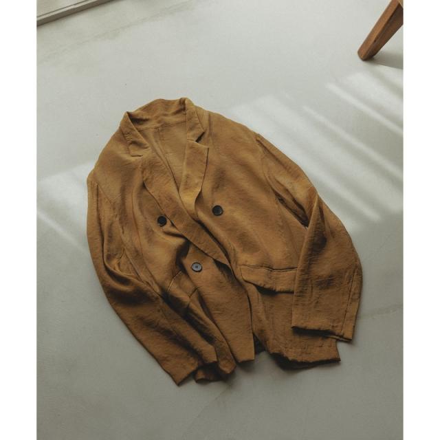 サロン アダム エ ロペ（SALON adam et rope’ ）/シアーリライムテーラードジャケット