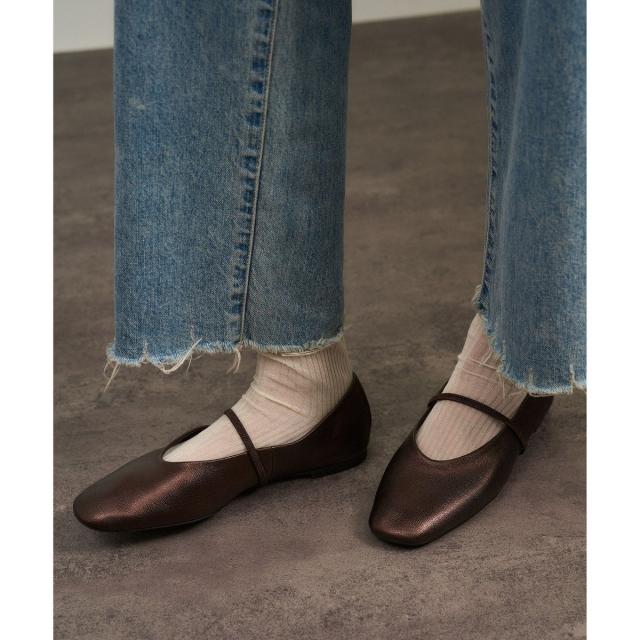 サロン アダム エ ロペ（SALON adam et rope’ ）/【W S（ドゥーブル）】リアルレザーメリージェーン