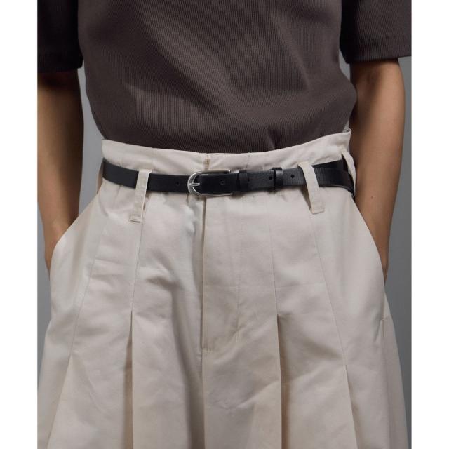 サロン アダム エ ロペ（SALON adam et rope’ ）/【W S（ドゥーブル）】レザーオーバルバックルベルト