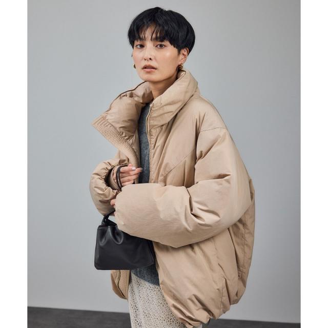 サロン アダム エ ロペ（SALON adam et rope’ ）/[GREENDOWN（グリーンダウン）]撥水加工スタンドカラーダウンジャケット 2