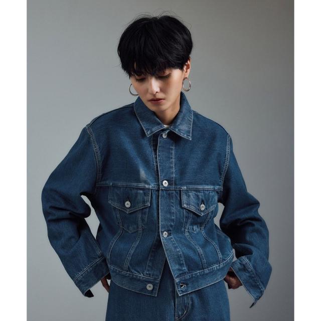 サロン アダム エ ロペ（SALON adam et rope’ ）/【KURO for SALON（クロ）】別注カルラデニムジャケット / カーラ