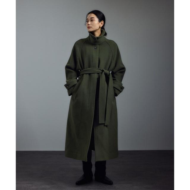 サロン アダム エ ロペ（SALON adam et rope’ ）/ 【WEB限定】MANTECOウールバルマカンコート