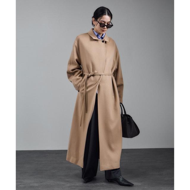 サロン アダム エ ロペ（SALON adam et rope’ ）/ピュアカシミヤナロートレンチコート