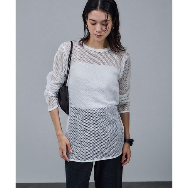 サロン アダム エ ロペ（SALON adam et rope’ ）/【IRONING（アイロニング）】mesh long slv