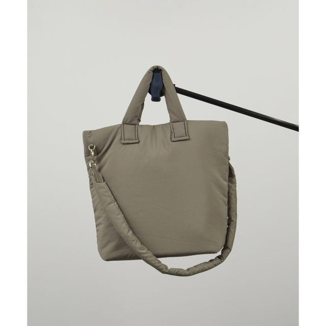 サロン アダム エ ロペ（SALON adam et rope’ ）/【WEB限定】軽量パフナイロン2WAYショルダートート / A4対応
