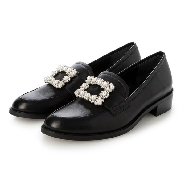 カリーノ（carino）/ビジューバックルローファー