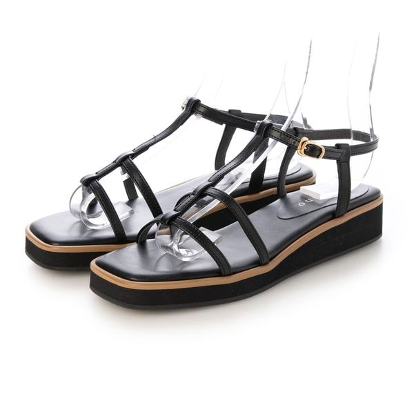 カリーノ（carino）/厚底Tストラップサンダル