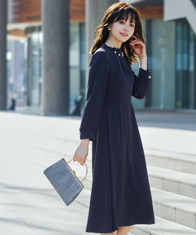 【NEW】ニアナ/タックパールワンピースセレモニースーツ