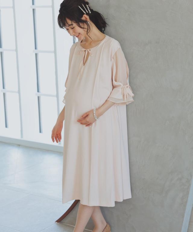 ニアナ/授乳口付きマタニティパーティードレス
