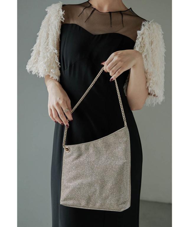 ニアナ（niana）/シャイニーラメスラッシュバッグ