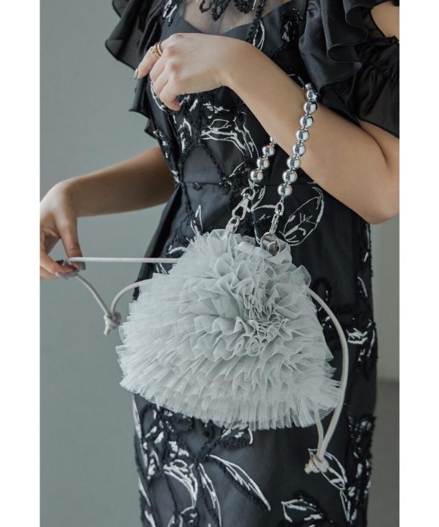 ニアナ（niana）/ラメチュール巾着バッグ